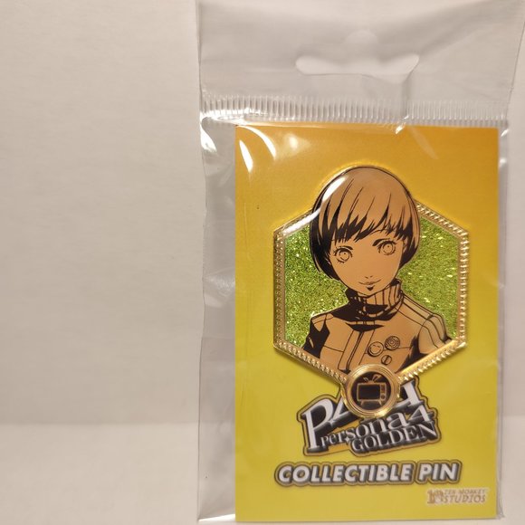 Atlus | Jewelry | Persona 4 Golden Chie Satonaka Golden Series Enamel ...